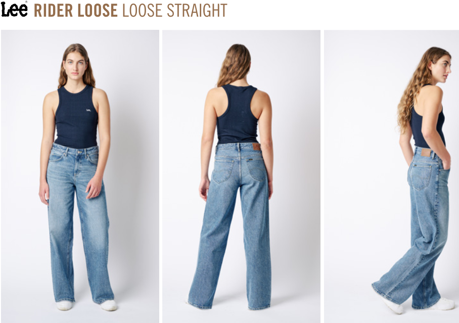 LEE RIDER CLASSIC LOOSE - Jeansstore.dk